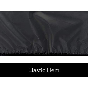 Covermates Generator Cover - Light Weight Material, Weather Resistant, Elastic Hem, AC & Equipment-Black