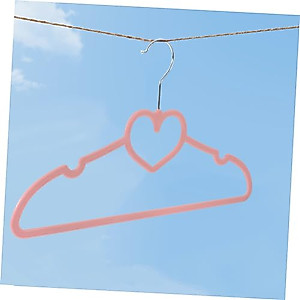 HOMSFOU 30 Pcs Practical Hangers Coat Hanger Clothes Hanger Home Hangers Hanger Cloth Black Hangers White Hangers Heavy Duty Hangers Baby Hangers Simple Hanger Child Aldult Pack