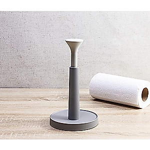 Joseph Joseph Keukenrolhouder Duo Kitchen Roll Holder, Plastic, Dark Grey