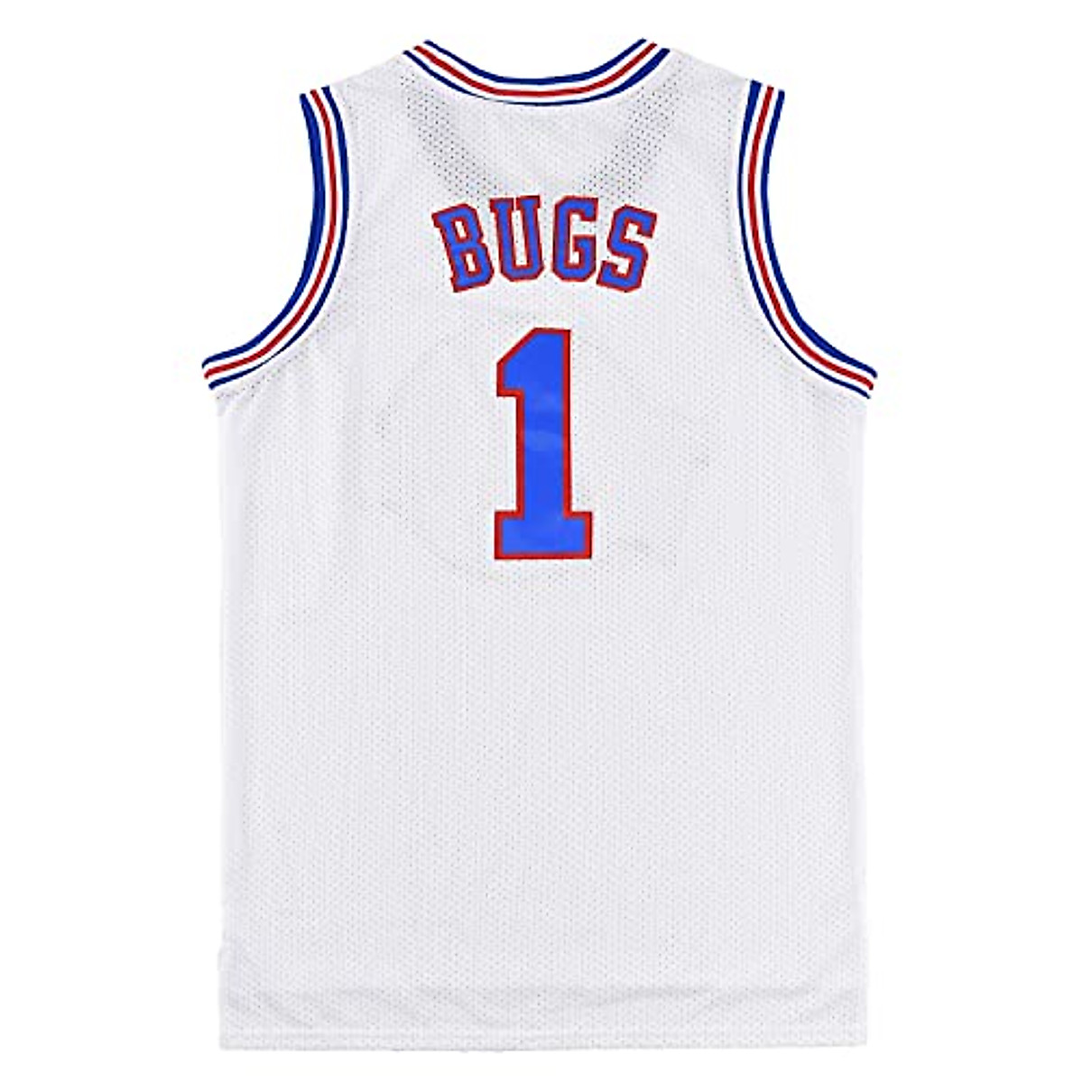 Ruzipa Mens Basketball Jerseys Movie Space Jersey Shirts Bugs XS, #1-white