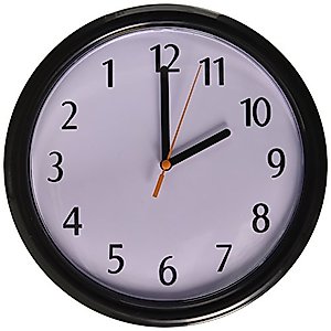 Rhode Island Novelty 9" Backwards Clock
