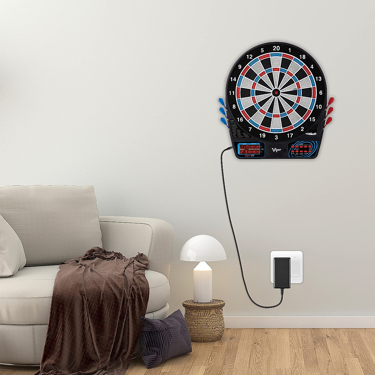 PKPOWER 5V AC Adapter for Viper 777 787 797 800 770 Electronic Soft Tip Dart Board Dartboard GLD Products Power Supply Cord