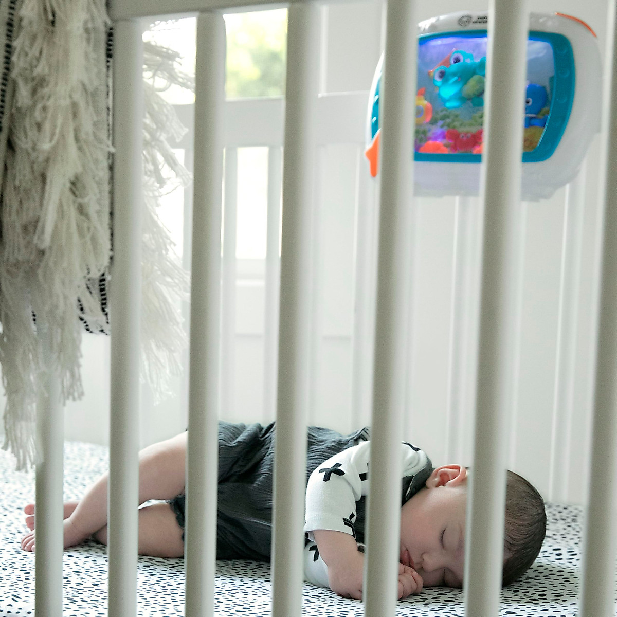 Baby Einstein Sea Dreams Soother Musical Crib Toy and Sound Machine, Newborns Plus