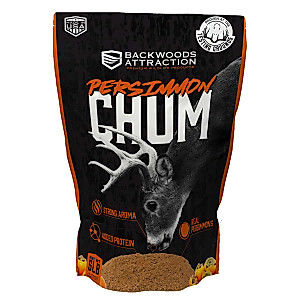 Backwoods Premium Wildlife Products Persimmon Chum – Attractant - 5 Pound Bag