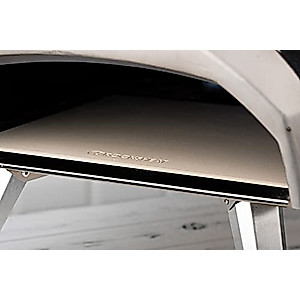 13.2" x 13.2" x 0.4" Square Cordierite Pizza Baking Stone Perfectly Compatible for Ooni Koda & Fyra 12, Uuni Pizza Oven