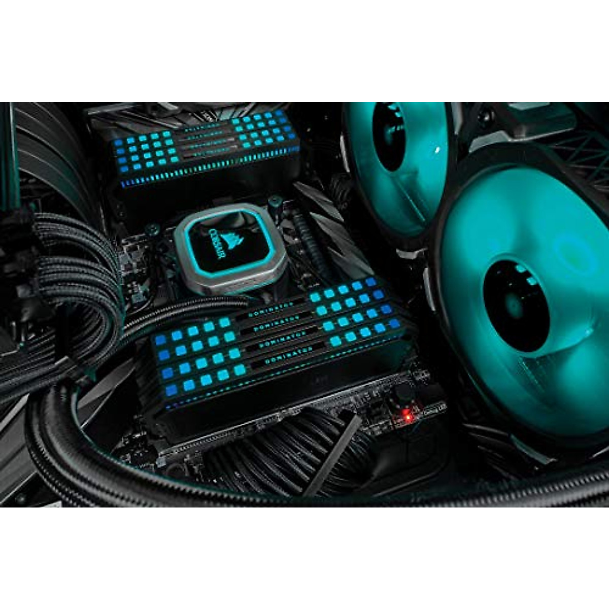 Corsair Dominator Platinum RGB 32GB (2x16GB) DDR4 3200 (PC4-25600) C16 1.35V Desktop Memory