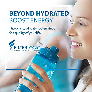 Filterlogic 3US-PF01 Under Sink Water Filter, Replacement for Advanced 3US-PF01, 3US-MAX-F01H, 3US-PF01H, Delta RP78702, Manitowoc K-00337, K-00338, HF20, HF25, HF27, HF25-S, HF20-I, Pack of 1