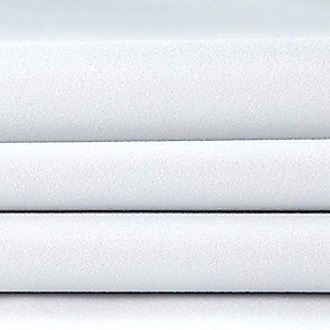 Hanes Fabrics Eclipse Blackout White (20yds per roll)