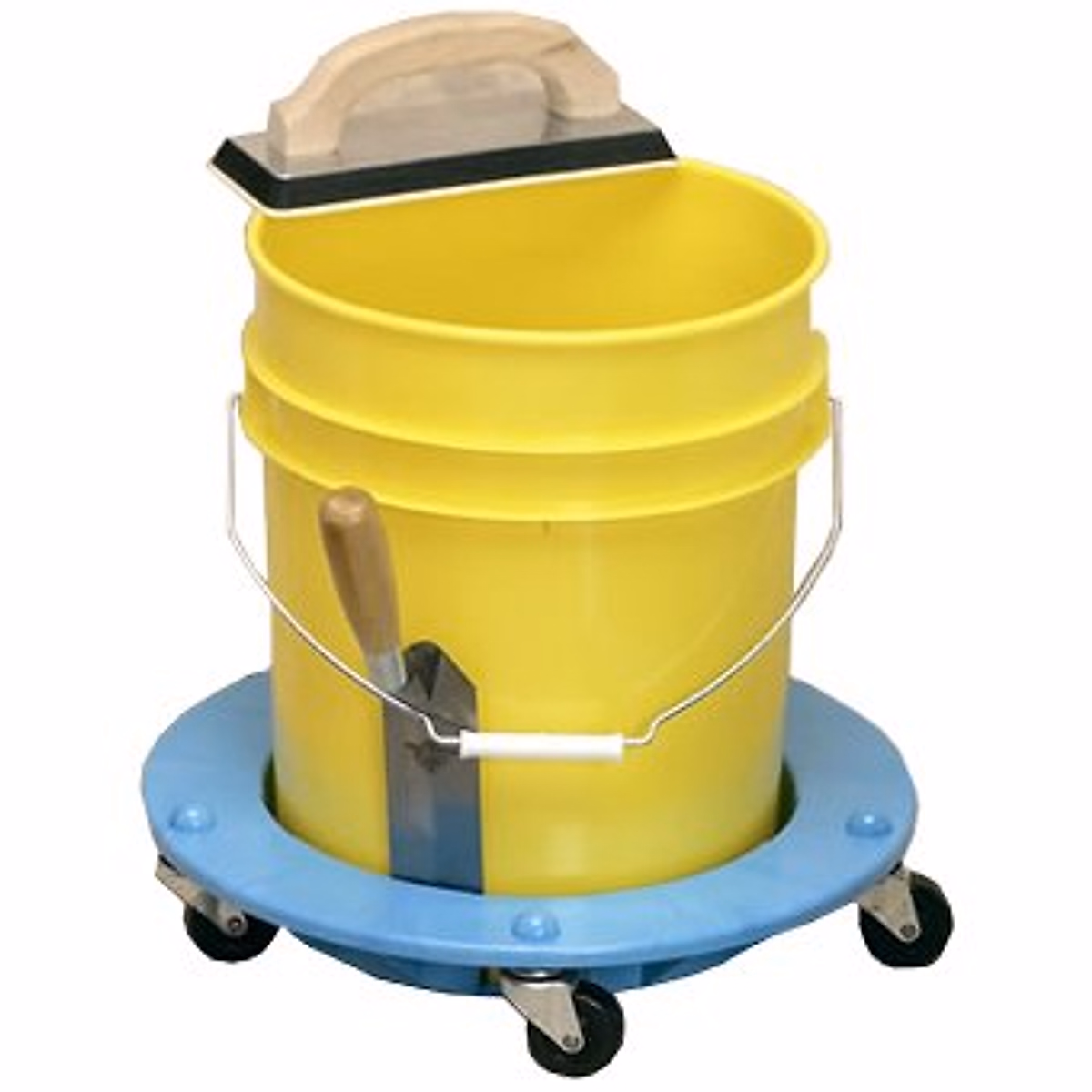 Bucket Dolly - Heavy Duty Rolling Cart for 5 Gallon Buckets