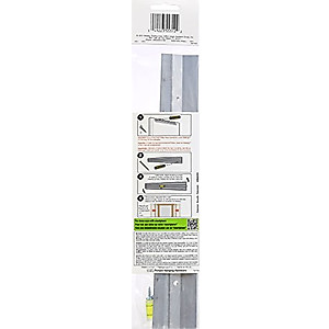 OOK French Cleat, Picture and Mirror Hanger with Hardware, 100lb, Aluminum, 533208