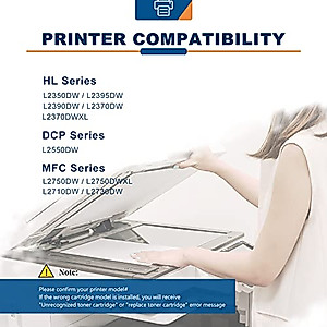 ANKINK TN760 TN730 High Yield Toner Cartridge Replacement for Brother TN-760 730 for HL-L2350DW HL-L2395DW HL-L2390DW HL-L2370DW MFC-L2750DW MFC-L2710DW MFC-L2730DW DCP-L2550DW Laser Printer,2 Black