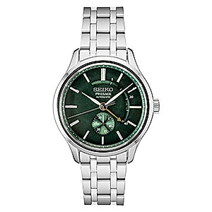 Seiko SSA397 Presage Green Automatic Stainless Steel Watch