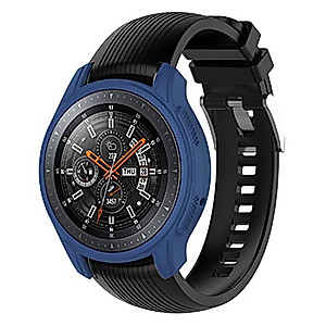 Chofit Case for Galaxy Watch 46mm Case Silicone Shock-Proof Protector Cover Case Compatible with Samsung Galaxy Watch 46MM / Gear S3 Frontier Smartwatch (Multicolor-5pcs)