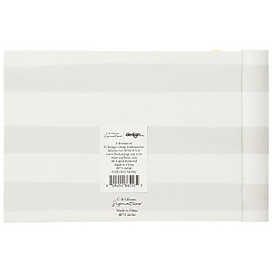 C.R. Gibson BP73-24546 Little One Woodland Small Gender Neutral Baby Brag Book Photo Album, 7.25" W x 4.5" L with 20 Pages, Multicolor