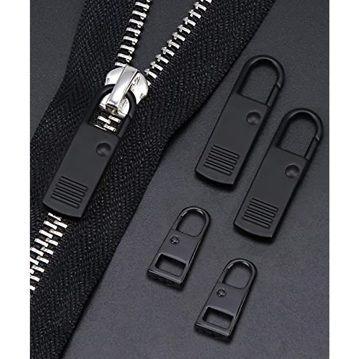 Universal Zipper Pull Replacement (24 Pack) - Durable & Easy Fix