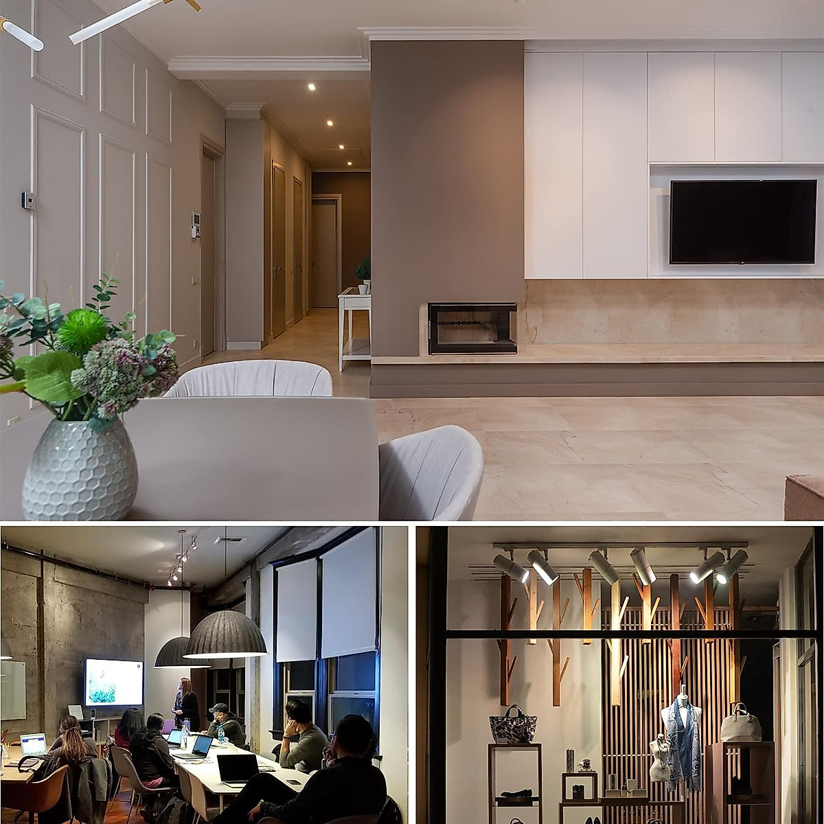 Lustaled 12V MR11 GU4.0 LED Light Bulb 3W G4/GU4/GZ4 Bi-Pin Base LED Spot Light Low Voltage MR11 Landscape Bulbs 25W Halogen Equivalent Warm White 3000K for Accent Recessed Lamp (4-Pack)