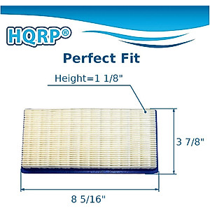 HQRP Filter compatible with Briggs&Stratton 185430, 185432, 185436, 185437, 185462, 185467, 187432, 187437 Series Vanguard Engines