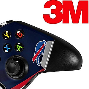 Skinit Decal Gaming Skin Compatible with Xbox One S Controller - Officially Licensed NFL Buffalo Bills Design