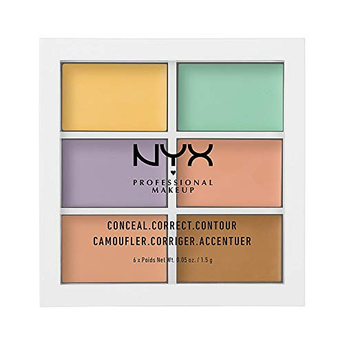 NYX PROFESSIONAL MAKEUP Color Correcting Concealer Palette