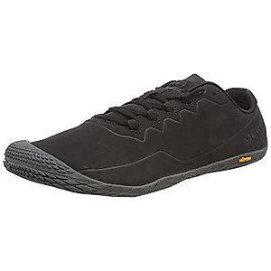 Merrell Men's Vapor Glove 3 Luna LTR Sneaker, Black, 12 M US