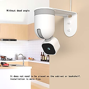 Zwolf Metal Wall Mount for Blink Mini Pan Tilt Camera, Provide Better Viewing Angles for Blink Mini Pan Tilt Mount (1 Pack