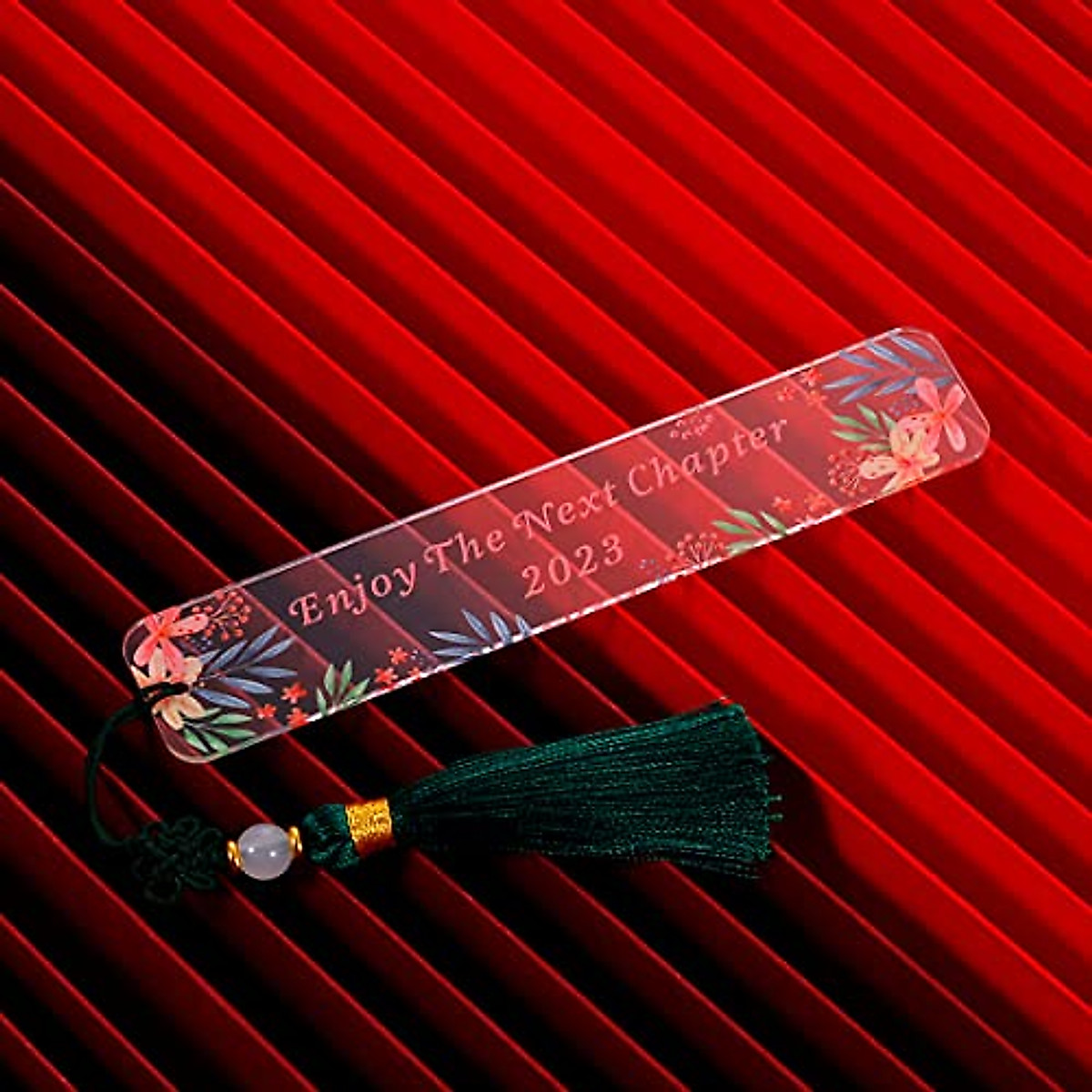 VANLOVEMAC Graduation Gifts for Her 2023 Enjoy The Next Chapter Bookmarks Retirement Gifts for Women Inspirational High School College Friends Teacher Book Lover Female Leaving Gift for Coworkers