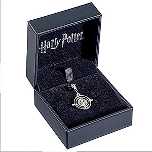 Harry Potter Sterling Silver Time Turner Crystal Clip on Charm