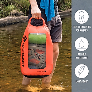 Sea to Summit View Dry Sack, See-Thru Dry Bag, 8 Liter, Apple Green