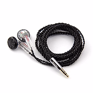 FAAEAL Snow-Lotus 1.0 in Ear Earphones with 15 Pairs Soft Foam Earbuds Eartips,64 Ohm Heavy Bass Flat Head Earbuds with Earphone Pads Replacement Foam for AirPods iPod iPhone Itouch Ipad Headsets