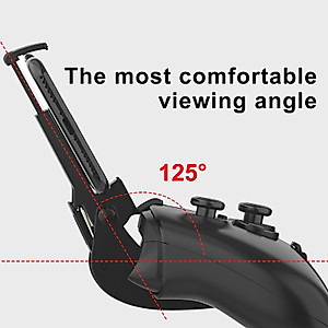 NBCP Xbox Series X Controller Phone Mount,foldable Phone holder for Xbox Series S|X/Xbox one Wireless Controllers cellphone clip ajustable(Clip Only)