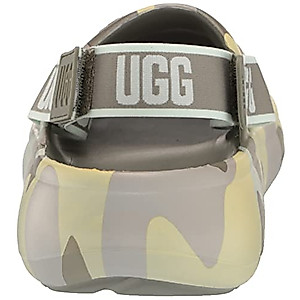 UGG Women's Sport Yeah CAMOPOP Sandal, Moss Green, 7