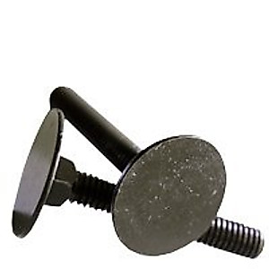 (400pcs) 5/16"-18x2 1/2",(FT) Elevator Bolt, Flat Countersunk Head, Grade 2, Plain Finish, (inch), Size: 5/16"-18, Length: 2-1/2"