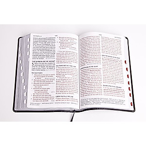 CSB Super Giant Print Reference Bible, Charcoal LeatherTouch, Indexed