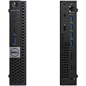 Dell OptiPlex 7050 Micro Form Factor Desktop, i3, 16GB, 256GB SSD, Win10 Pro.