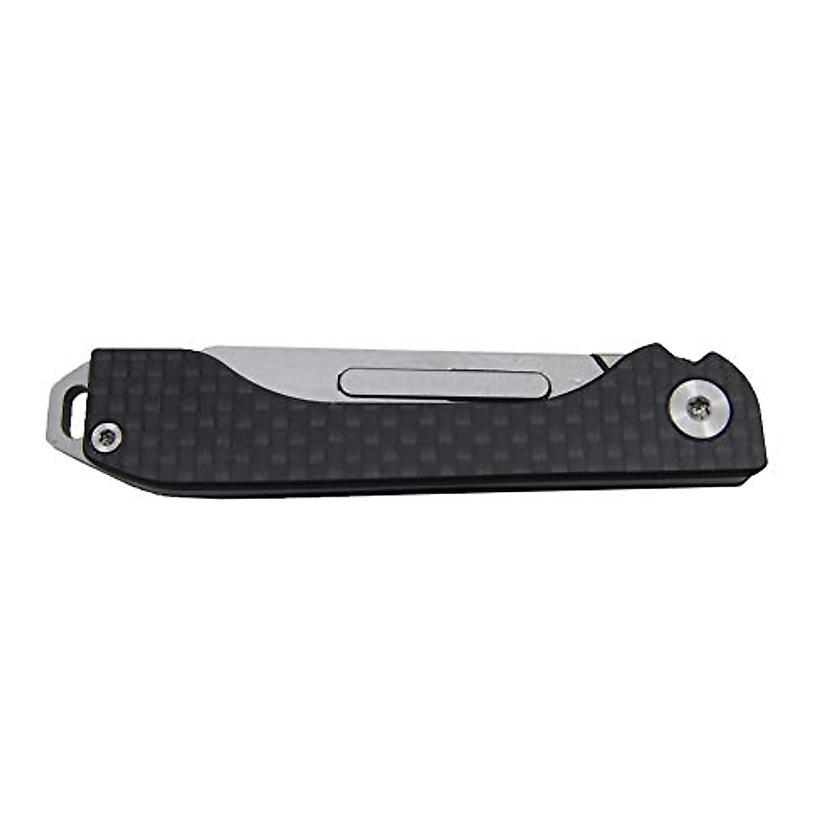 outROAR Gear Folding Scalpel Knife with Carbon Fiber Handle & 10 Replaceable Blades, Slip Joint Action, EDC Pocket Knife