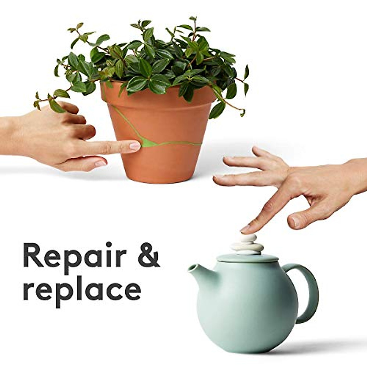 Sugru by Tesa - All Purpose Super Glue, Moldable Craft Glue for Indoor & Outdoor - Adhesive Glue for Creative Fixing, Repairing, Bonding & Personalizing - 3 Pack - Black (3.5g/ea)