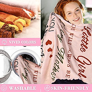 Gifts for Mom, Mothers Birthday Gifts Blanket 50 * 60 inch Basket for Mom Self Care Women Gift Box to My Mom from Daughter Son Includes Bath Balls Candle Soap Headband Hair Ties