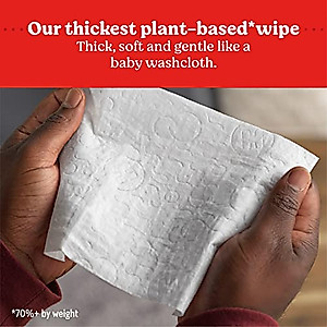 Huggies Special Delivery Hypoallergenic Baby Wipes, Unscented, Safe for Sensitive Skin, 99% Purified Water, 1 Push Button Pack (56 Wipes Total)