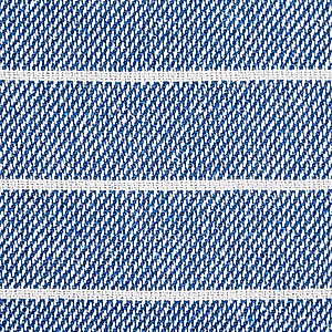 DII Rustic Farmhouse Thin Stripe Woven Throw, 50x60, French Blue