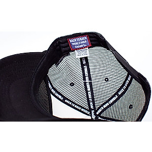 Back To Back World War Champs Eagle Unisex-Adult Trucker Hat -One-Size (Black/White/Black)