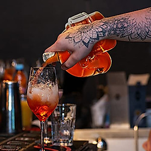 WUIIEN Whiskey Decanter Battle Helmet Jug Sobriety Royale Jedi-Liquor Glass Alcohol Bottle for Wine Bourbon Tequila Vodka Unique Anniversary Birthday Creative Gifts for Men Boyfriend Dad husband