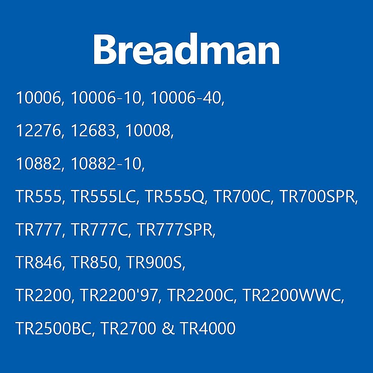 TASP 2 Pack Bread Maker Machine Blade Replacement, Kneading Paddles Part Compatible with Breadman TR-2200C TR2500BC TR2700 TR777SPR TR555LC TR4000 TR441 TR888