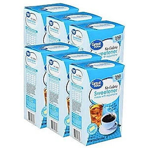 Great Value Aspartame Sweetener Packets (Pack of 6)