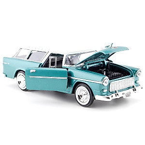 MOTORMAX 73248 1955 55 Chevy BEL AIR Nomad Wagon 1/24 DIECAST Green,#G14E6GE4R-GE 4-TEW6W206529