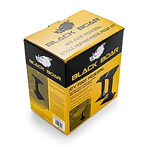 Black Boar Camco ATV Rear Lounger Foot Pedestal | 8-3/8-inches Tall x 4-inches Wide | Set of 2 (66017)