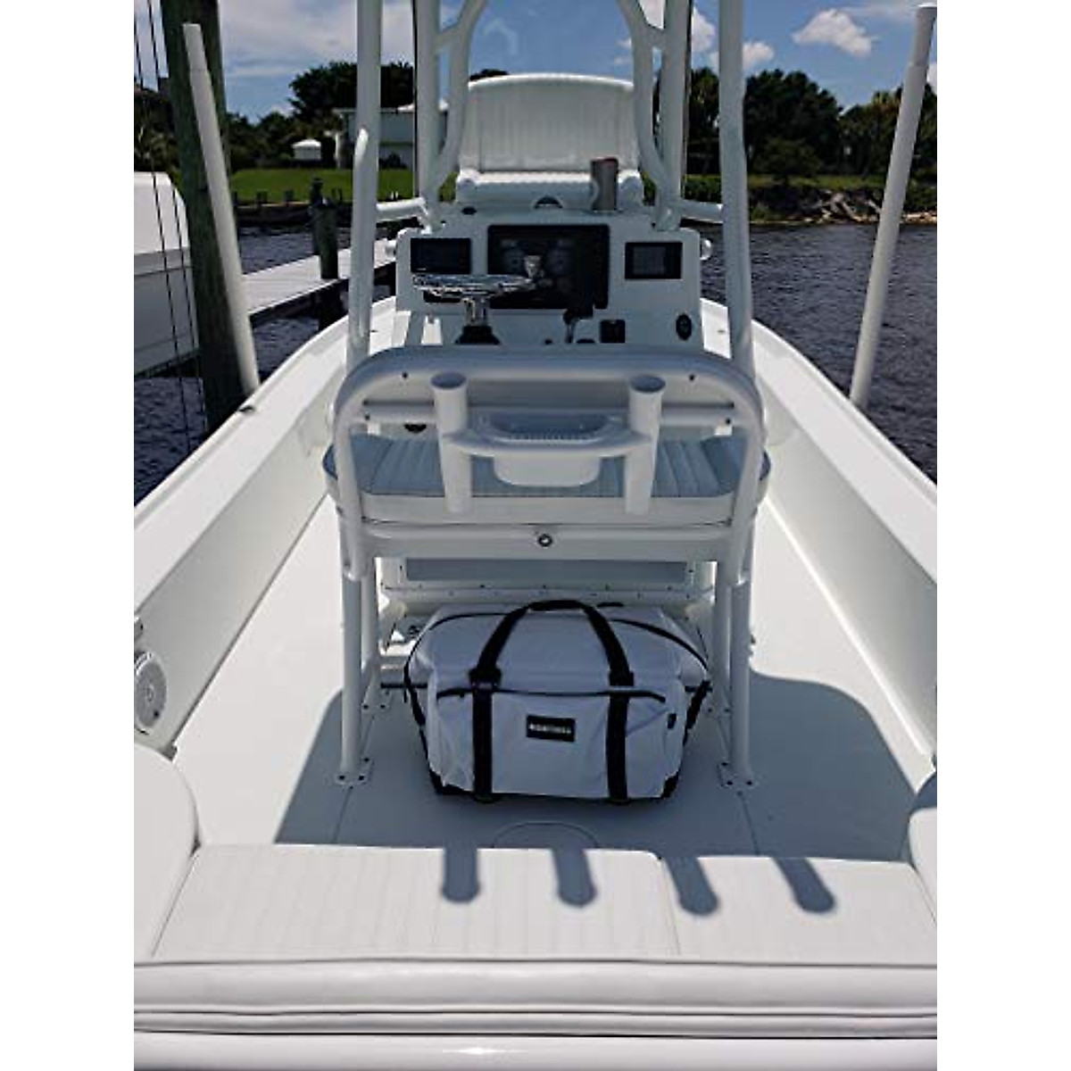 NorChill Soft Coolers 48 Can Insulated Marine Boatbag Soft Sided Cooler, White