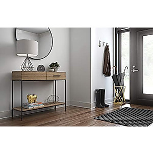 Franklin Brass Small Vertical Double Hook, Matte Black