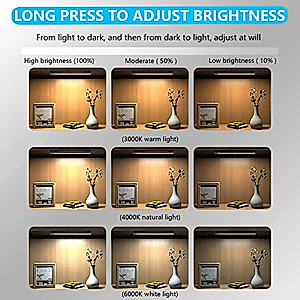 pinci Under Counter Closet Lighting,Rechargeable Motion Sensor Cabinet Light Indoor,Wireless Battery Powered Operated Light 126 LED Night Lights for Wardrobe,Kitchen,Hallway