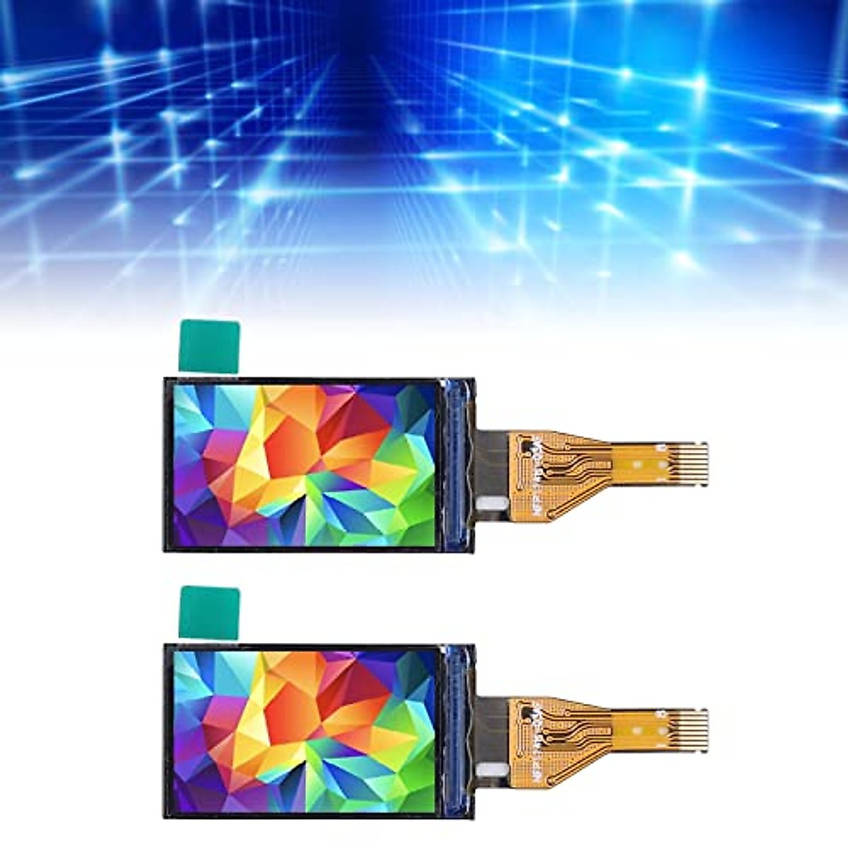 BOLORAMO 135x240 Resolution IPS Display Module, Small Power Consumption Quick Response SPI Interface Non Flash Thin IPS Display Module for Controller Board