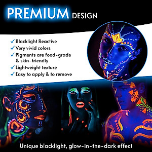 Glow King Blacklight Reactive Crayons - Ultimate Party Fun